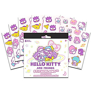 Hello Kitty Preschool Backpack - Bundle with 11” Hello Kitty Mini Backpack, Hello Kitty Stickers, More - Hello Kitty School Backpack for Girls Toddler Kids