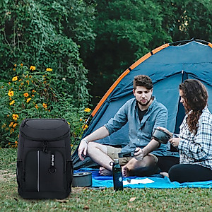 SUNLUG Cooler Backpack 30 Cans Leakproof Backpack Cooler, Insulated Lightweight Backpack Large Cooler Backpacks for Men Women to Picnics, Camping, Beach