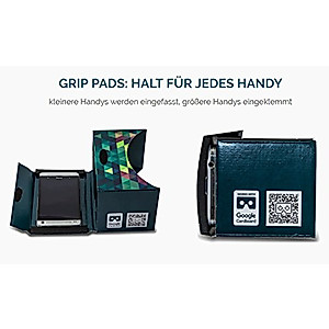 Google Cardboard POP! Cardboard + Free Head Strap and Cushion. for Android and iPhone up to 6 inches. Including Lenses. 3D Glasses VR Glasses Virtual Reality Viewer VR Goggles.