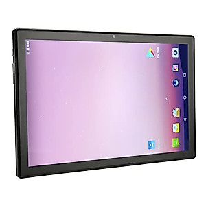 HEEPDD 10.1 Inch Tablet, Calling Tablet 2.4 5GWiFi Dual Band 8 Core CPU 100‑240V Black for Android11 for Office (US Plug)