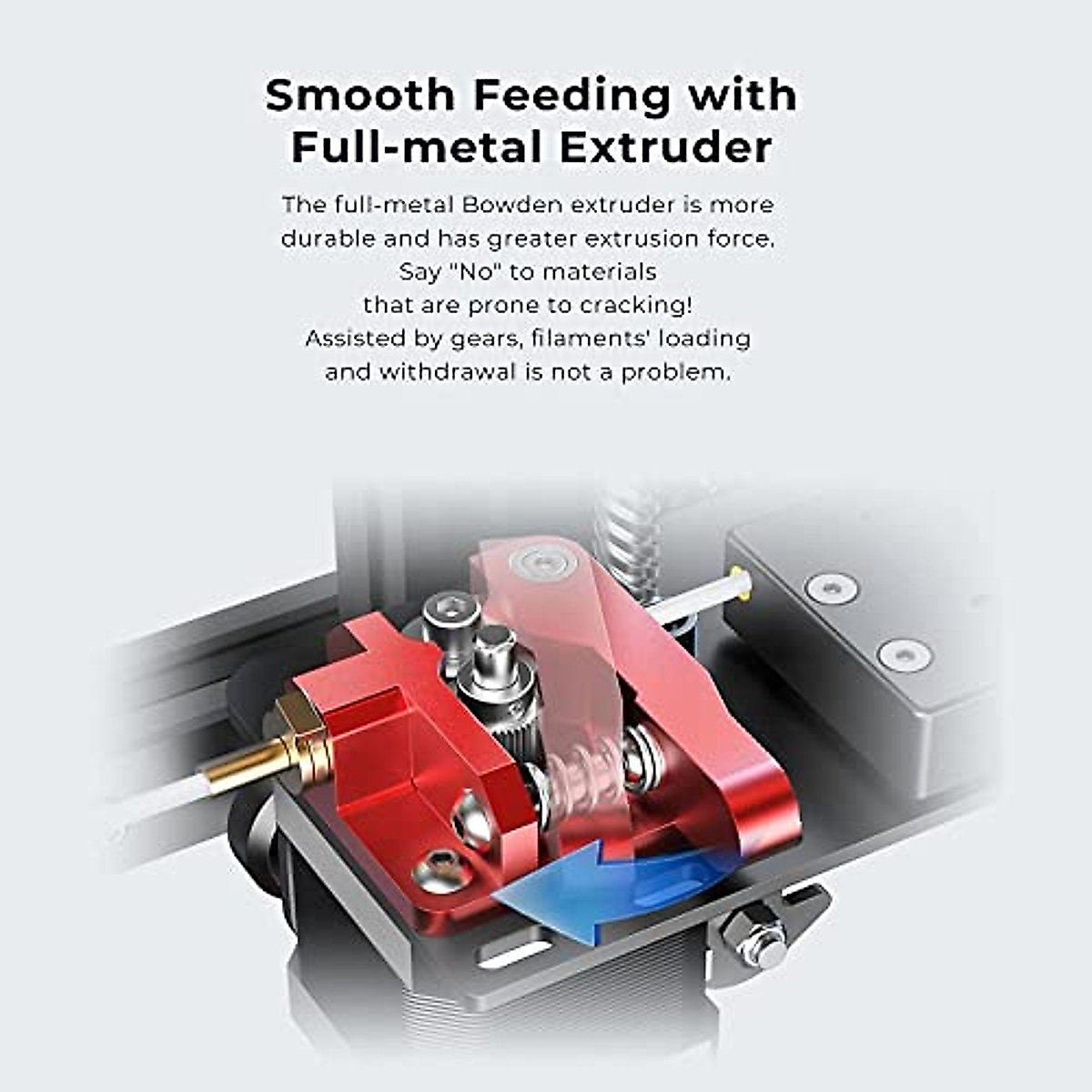 Official Creality Ender 3 Max Neo FDM 3D Printer Ender 3 Max Upgraded with CR Touch Automatic Leveling Dual Z-axis Red Metal Extruder 32-bit Silent Mainboard 11.8 x 11.8 x 12.6 Build Volume