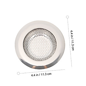 jojofuny 6 Pcs Sink Filter Kitchen Sink Strainer Anti-clogging Filter Tube Stops Sink Stopper Bath Drain Stopper Sink Drain Cover Sink Strainer Basket Kitchen Sink Drain Basket Large Plug