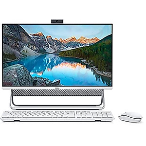 Dell Inspiron 5400 AIO Desktop, Intel Pentium Gold 2-Core Processor, 8GB DDR4 Memory, 256GB PCIe NVMe M.2 SSD, Windows 10 Home, 23.8" FHD Non-Touch Screen, Integrated Graphics