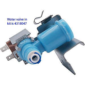 Supplying Demand W10715708 W11510803 Refrigerator Ice Maker Assembly Add-on Kit for 134A Model Specific Not Universal