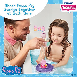 Toomies Peppa Pig Bath Toys - Baby Bath Toys Promote Dexterity and Motor Skills - Toddler Toys for Bath and Pool - Toddler Water Toys - Bath Squirties for Boys and Girls 18 Months and Up
