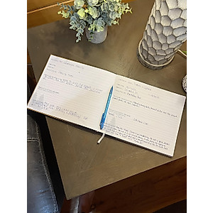 Paper 'n Such Cabin Guest Book for Vacation Homes and Airbnbs -Kraft Hardcover - Air BnB Essentials for Hosts- Short Term Rentals –Visitor Sign in - Cabins, Rentals, Vacation Rentals, Guesthouses