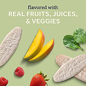 Gerber Snacks for Baby Teethers, Banana Peach, Gentle Teething Wafers, Flavored with Real Fruits & No Artificial Flavors, 12 Individually Wrapped 2 Packs/Box (Pack of 2 Boxes)