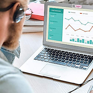 ERT GROUP Original and Officially Licensed by Babaco Webcam Cover, Pattern 90's Girl 018, Privise Sliding Camera Cover for Laptop, Computer and Tablet, Security Products