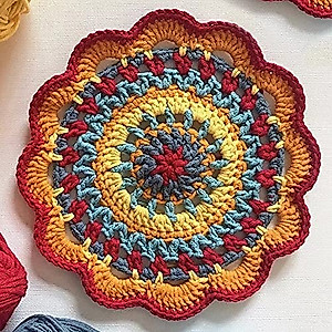 200g Blue Cotton Acrylic Crochet Yarn Soft Warm Yarn DIY Craft Scarf Hat Shawls Sweaters