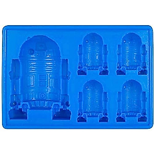 INKU Star wars silicone mold set Star wars ice and chocolate cubes: Stormtrooper, Darth Vader, X-Wing Fighter, Millennium Falcon, R2-D2, Han Solo, Boba Fett, Death Star