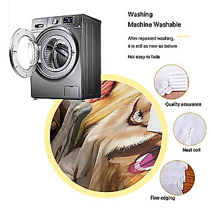 Cartoon Selfie Dog Fleece Blanket for Bed, 40"x30" Puppy Fleece Throw Blanket for Women, Men and Kids - Super Soft Plush Dog Blanket Throw Plush Blanket for Dog Lovers