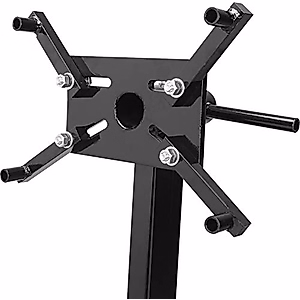 Torin AT23401B Steel Rotating Engine Stand with 360 Degree Rotating Head: 3/8 Ton (750 lb) Capacity, Black