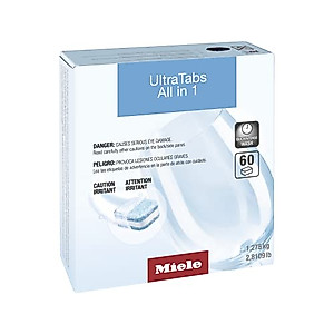 Miele UltraTab All in 1 Dishwasher Tablets - 60 count