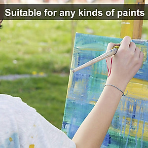 Laoife-11x14 Inch 8 Pack Professional Painting Canvas Panels Artist Blank Canvas Boards Multi Pack Wood Frame, Stretched Ready to Paint