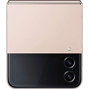SAMSUNG Galaxy Z Flip4 5G 128GB 8GB RAM Factory Unlocked (GSM Only | No CDMA - not Compatible with Verizon/Sprint) - Pink Gold