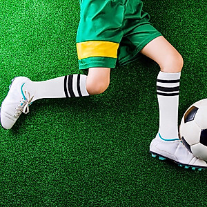 Olreco Kids Soccer Socks Girls Soccer Socks Kids Knee High Socks for Baby Girls Toddler Soccer Socks Boys Baby Knee High Socks