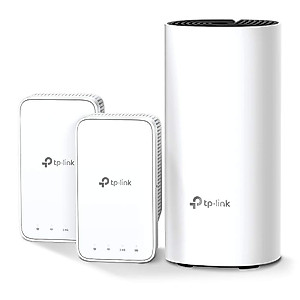 Certified Refurbished TP-Link Deco M3 3-Pack Whole Home Mesh WiFi System – Up to 4,500 Sq. ft Coverage, WiFi Router (Renewed)