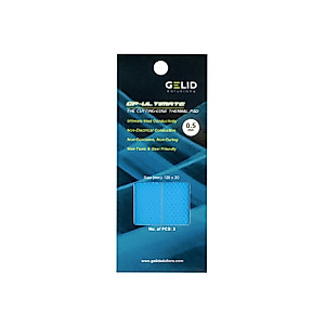 Gelid Solutions GP-Ultimate 15W-Thermal Pad 120x20x 0.5mm (2pcs). Excellent Heat Conduction, Ideal Gap Filler. Easy Installation