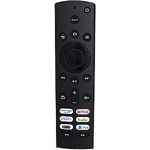 Universal Remote Control for All Toshiba Smart TV and Insignia Smart TVs with 6 Shortcut Buttons
