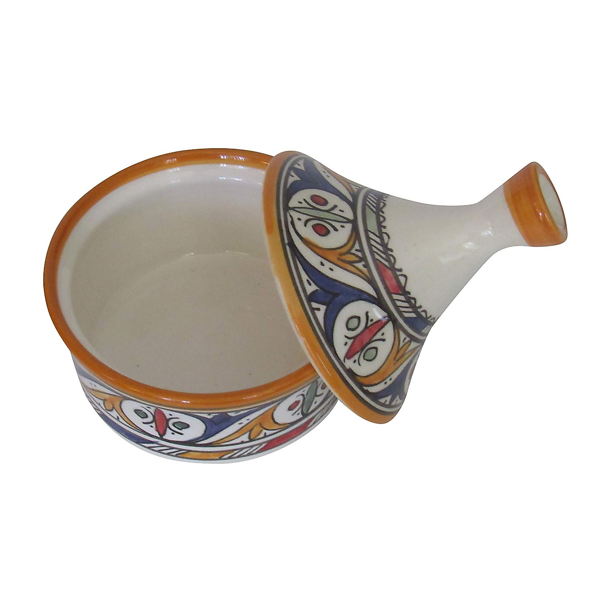 Serve Delicious Meals the Traditional Morocco Way, Lead Free, Extra Small 4" Diameter x 5"H