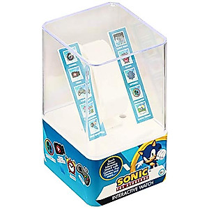 Accutime Kids SEGA Sonic The Hedgehog Blue Educational Touchscreen Smart Watch Toy for Boys, Girls, Toddlers - Selfie Cam, Learning Games, Alarm, Calculator, Pedometer (Model: SNC4141AZ)