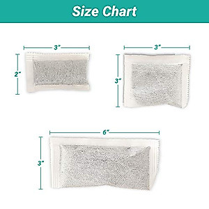 Green Piece Activated Charcoal Original Gas Guard Filter and Deodorizer - Deluxe Combination – Pack of 10 – Fart Neutralizer Pads - 5’’x3’’(2), 3’’x3’’(4), 2’’x3’’(6)