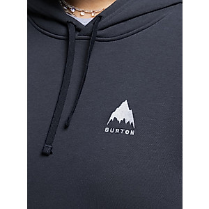 Burton Mountain Pullover Hoodie, True Black, L