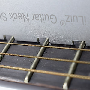 iLuiz Guitar Neck Notched Straight Edge Luthiers Tool for Gibson Fender and Most of Guitar Fretboard and Frets