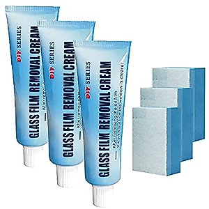 New Car Glass Oil Film Cleaner [3 Pack], Car Glass Oil Film Cleaner Safety and Long-Term Protection