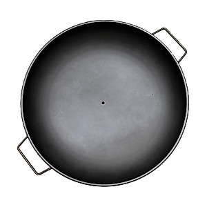 Cuisiland Wood Burning Fire Pit: 24-inch Outdoor Patio Fire Pits Bowl with 3 Legs