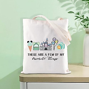 F-things Magic Kingdom Gift Mouse Family Trip Shoulder Bag - Fairytale Fans Ice Cream Handbag Tote
