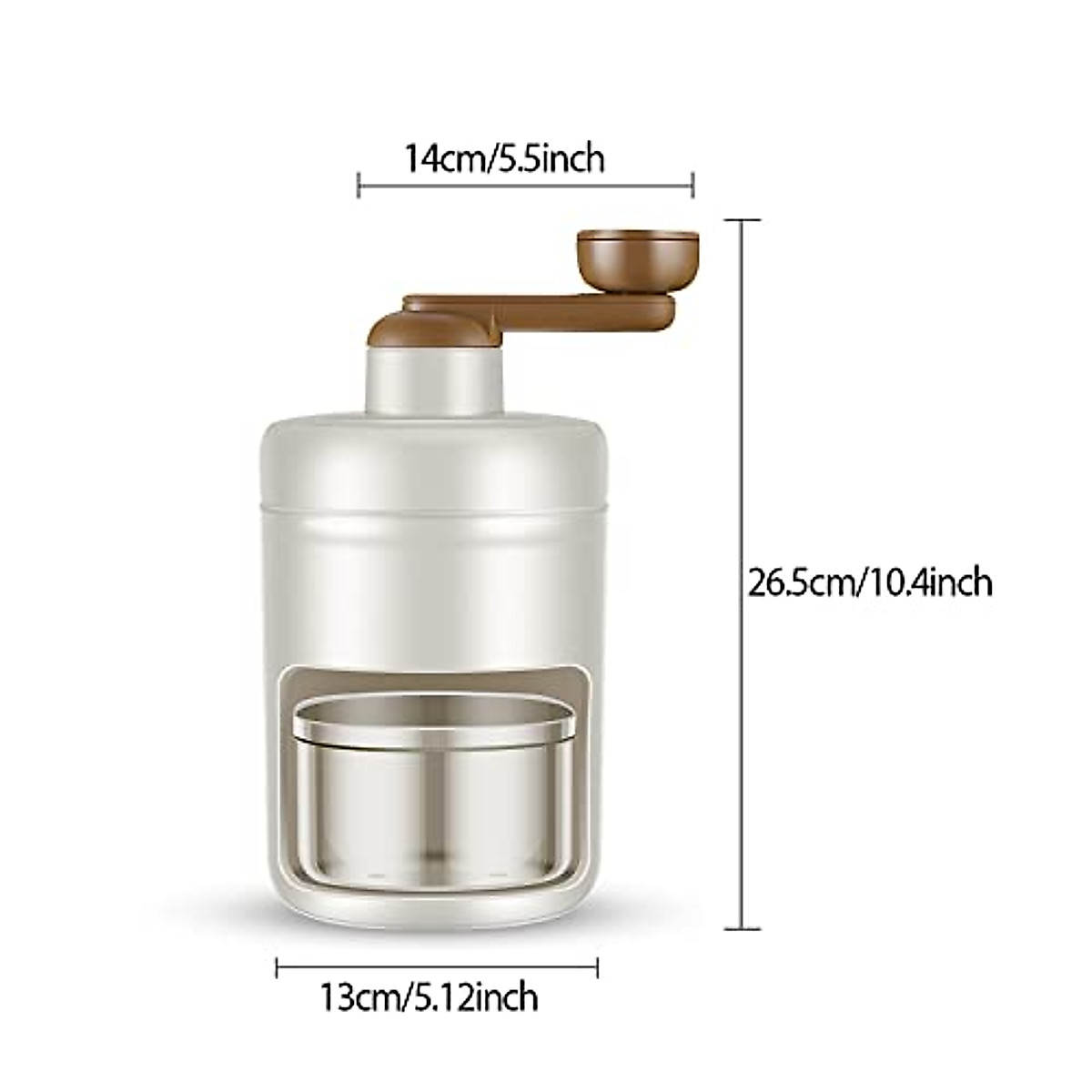 YEJAHY Ice Shaving Machine, Snow Cone Crusher, Advanced Manual Ice Shaving Machine, Household Kitchen Utensils, And A Freezing Mold For Making Smoothies