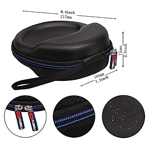 FBLFOBELI Hard Carrying Case Compatible with JLab Go Work Gen 2/JLab Studio Wireless On-Ear Headphones, Office Headset Protective Shockproof Storage Bag