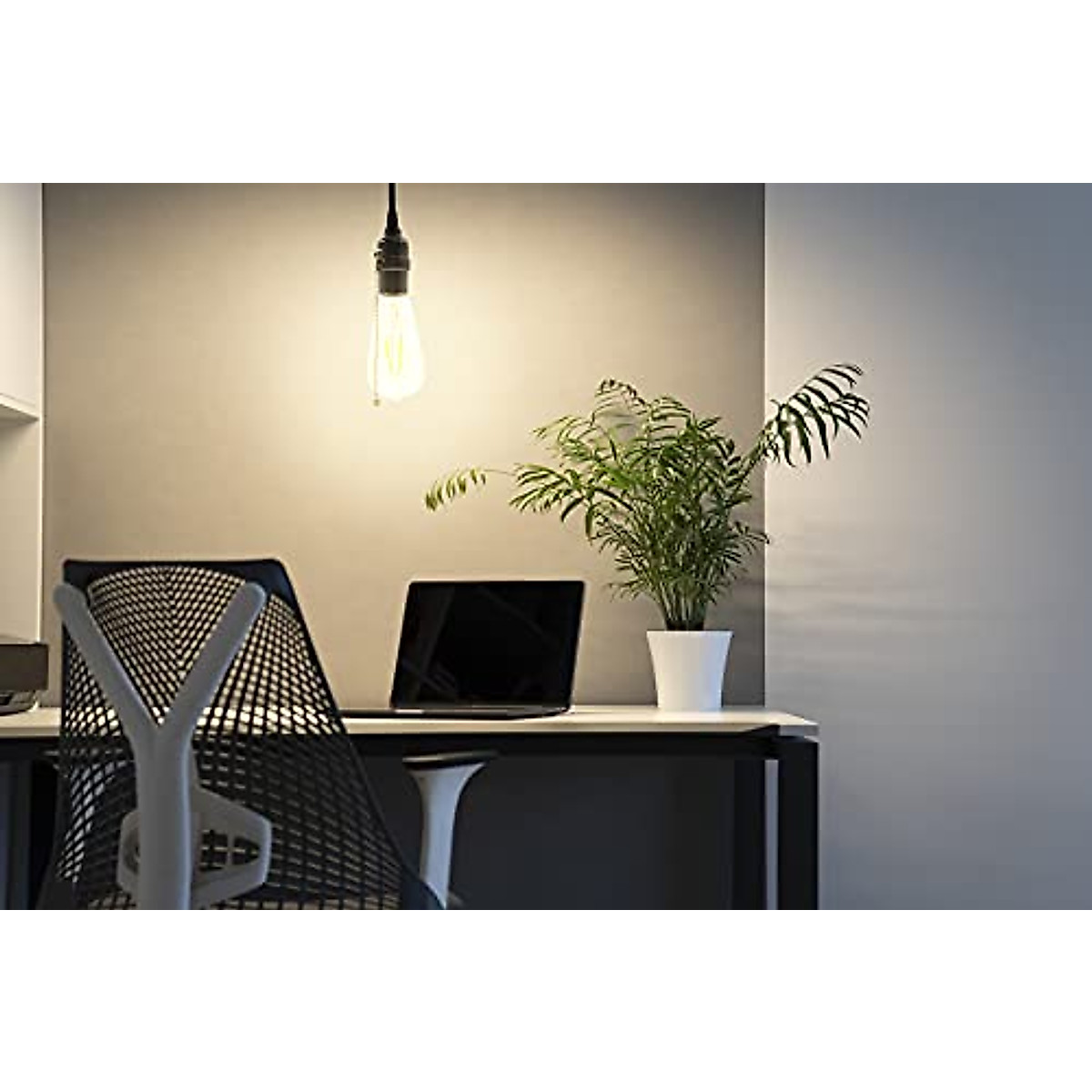 Mii-PWR Solar Pendant Lights, SWAN Solar Powered Shed Light for Garage and Storage Room, Warm White, 26ft (8m) Cable, Can Work in Daytime for Barn Gazebo Patio Porch Balcony Chicken Coop…