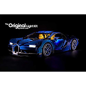 LED Lighting Kit for Lego Bugatti Chiron - 42083 (Lego Set NOT Included)