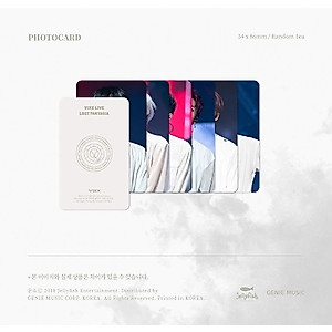 JellyFish Entertainment VIXX Live Lost Fantasia DVD 2Discs+Photobook+Photocard+On Pack Poster+Extra Photocards Set