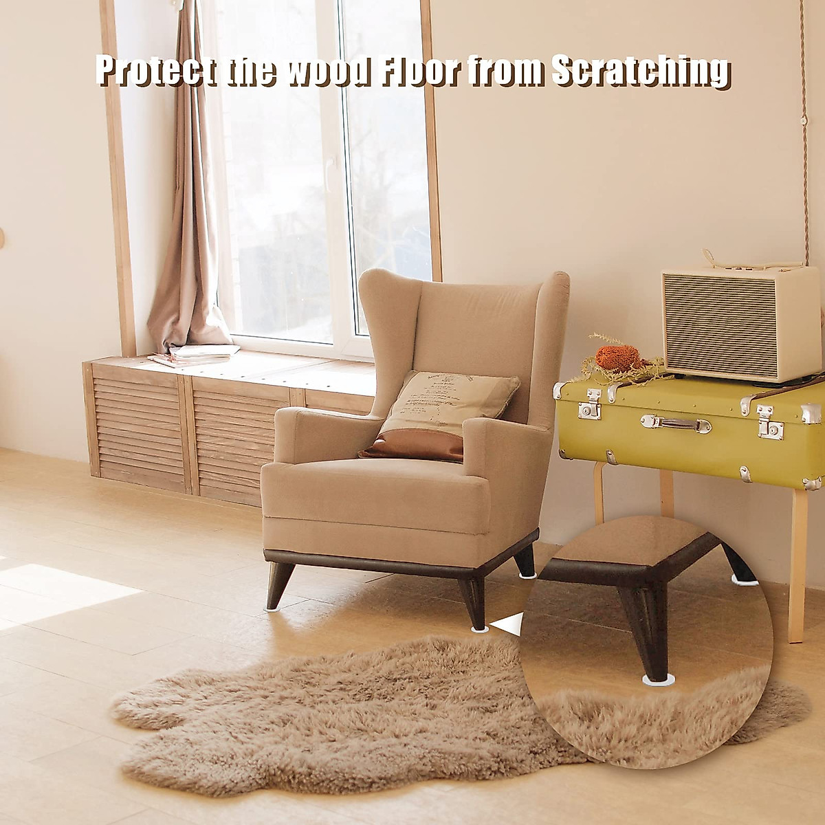 AIEX 12 Sheets Self Adhesive Felt Sheets, 7.9x11.8inch Sticky Back for Crafts Drawer Liner Jewelry Box DIY (White)