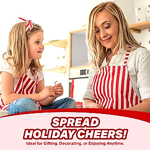 Starlight Peppermint Bulk Candy - 5 Pounds Approx 400 Pieces - Bulk Candy Individually Wrapped - Hard Candy - Mints Bulk - Christmas Candy, Peppermint Candy - Ideal Christmas Peppermint - Candy - Holiday Mints - Christmas Candy Bulk