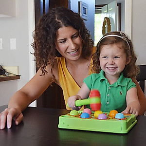 Catchstar Whack-a-mole Game Fast Reflexes Whack A Mole Game Counting Score Wack-a-mole Language Learning Musical Wack A Mole With Soft Hammer Educational Toy For Kids Toddlers Children Boys