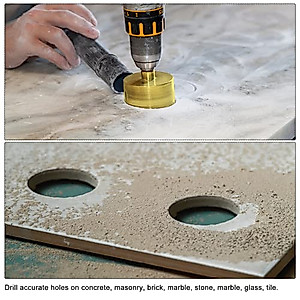 uxcell 22mm Dry/Wet Hole Saws Diamond Core Drill Bit for Concrete Brick Block Stone Masonry Tile Glass