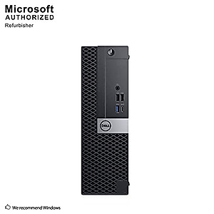 Dell Optiplex 7050 SFF Desktop PC Intel i7-7700 4-Cores 3.60GHz 32GB DDR4 1TB SSD WiFi BT HDMI Duel Monitor Support Windows 10 Pro Excellent Condition(Renewed)