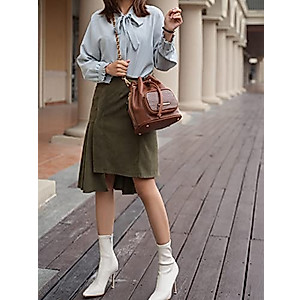 MKF Collection Crossbody Bucket Shoulder Bag for Women Handbag Purse