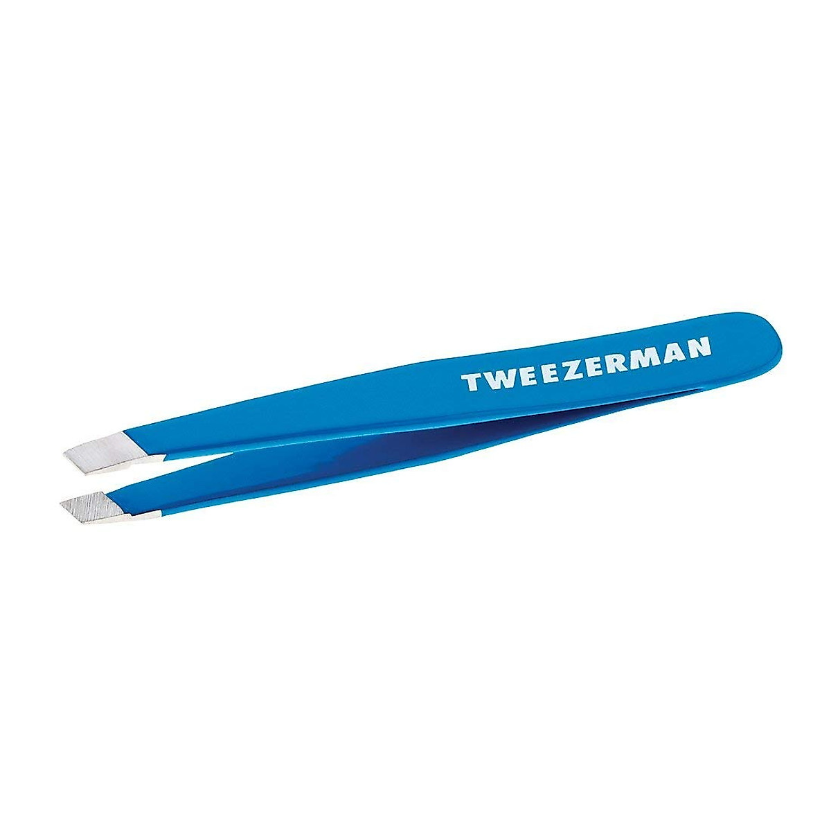 Tweezerman Mini Slant Tweezer, Bahama Blue (1248-BLLLT)