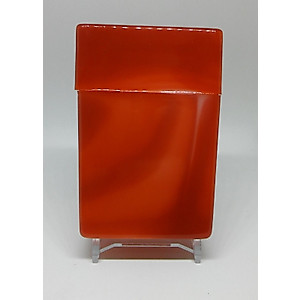 KSI Red Marble Design King Size (Reg.) Flip Top Plastic Cigarette Case