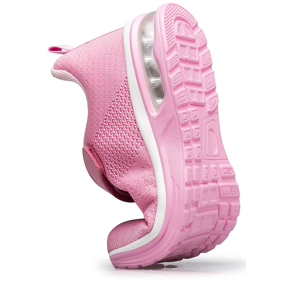 Anlarach Kids Toddler Shoes Boys Girls Athletic Running Shoes Air Cushion Sneakers for Toddler 7 Pink