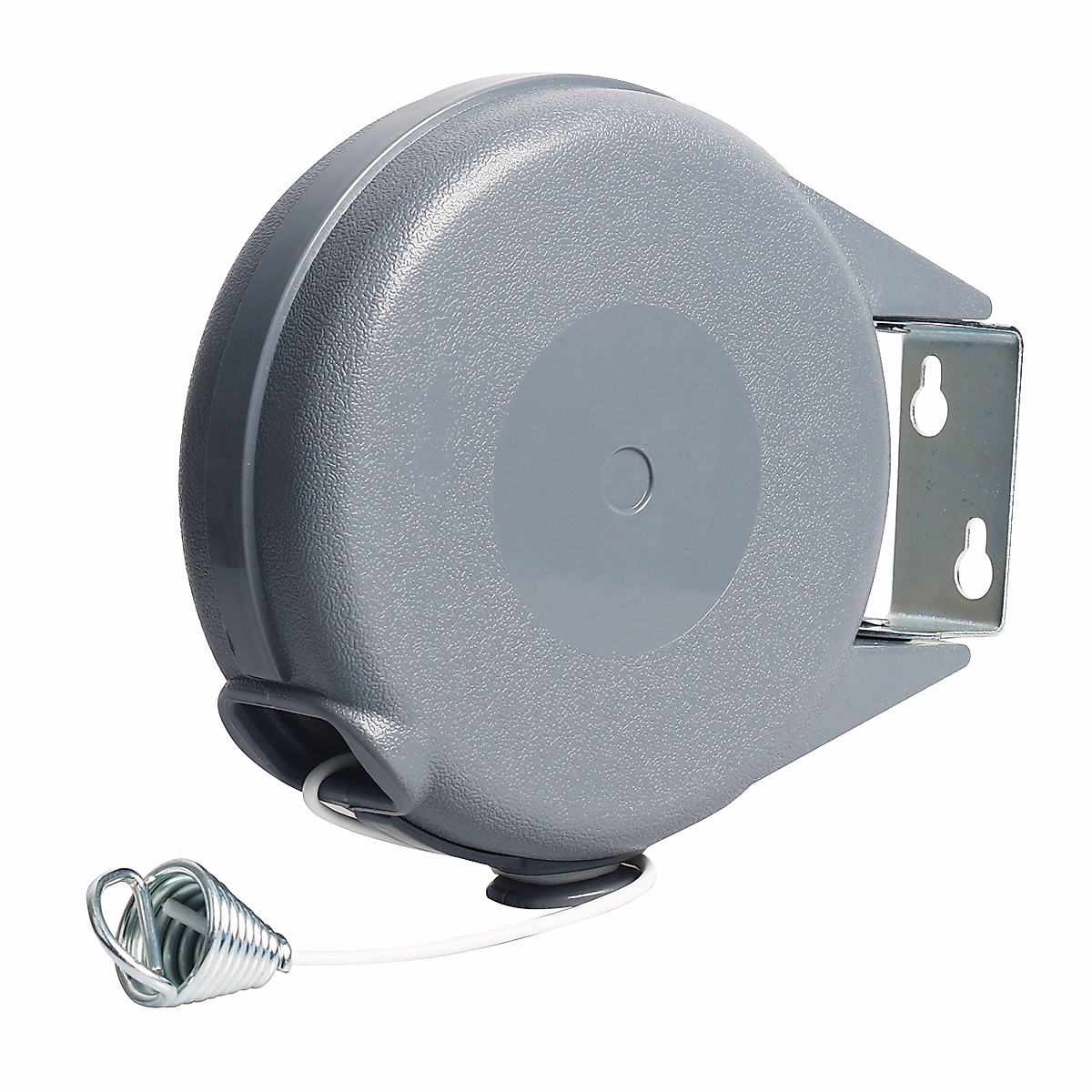 ZOES HOMEWARE Retractable Clothesline Heavy Duty Retracting Clothes Line Outdoor and Indoor with Durable ABS Shell and 38 Feet Extruded PVC Line,with Lock to Prevent Sagging