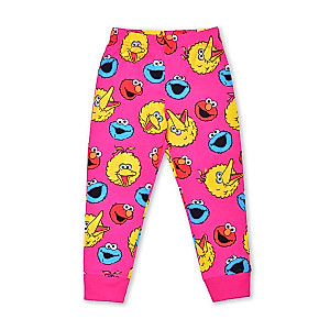 Sesame Street Girls Long Sleeve Shirt and Pants Set for Infant and Toddlers