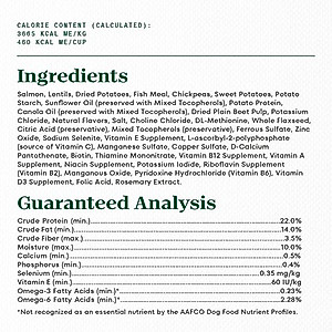 Nutro Limited Ingredient Diet Dry Dog Food, Salmon & Lentils Recipe, 22 lbs.