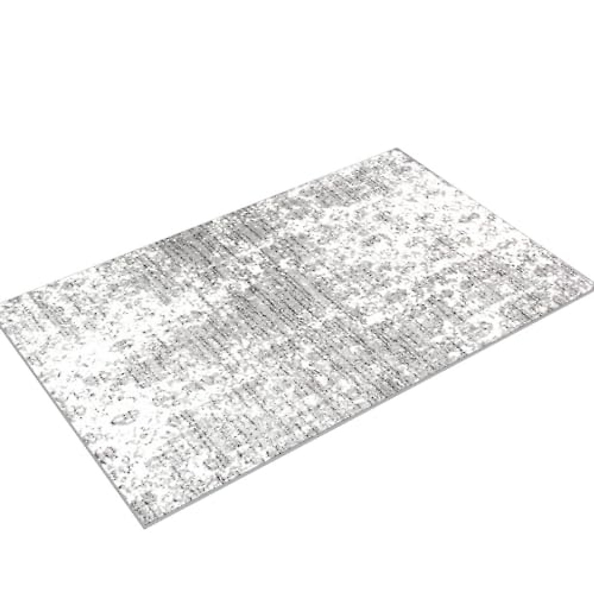nuLOOM Deedra Modern Abstract Area Rug - 4x6 Area Rug Modern/Contemporary Grey/Ivory Rugs for Living Room Bedroom Dining Room Kitchen