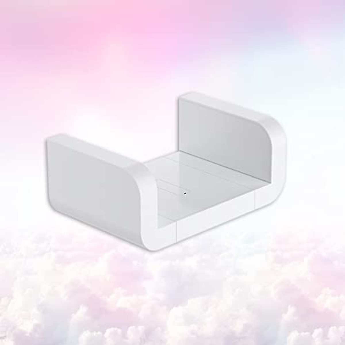 Cabilock Floating Shelves Wall Storage Bathroom Rack Soap Shampoo Cosmetic Shelf Organizer Decorative Hanging Rack for Sundries Organizer Flower Pot Book